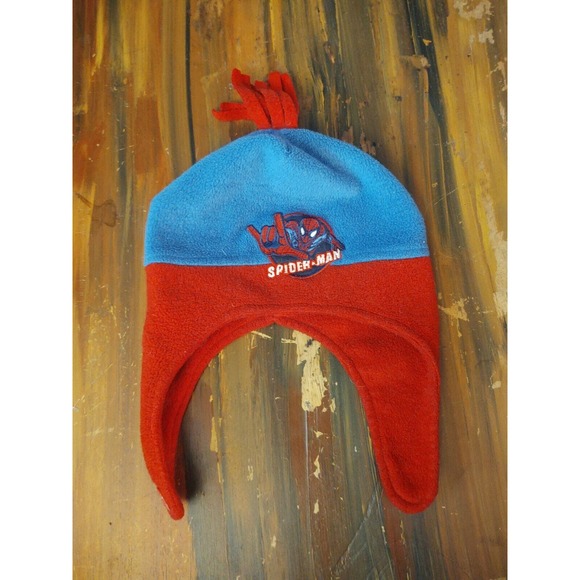 Marvel | Accessories | Youth Spiderman Beanie Winter Hat Toddler 25 Red ...